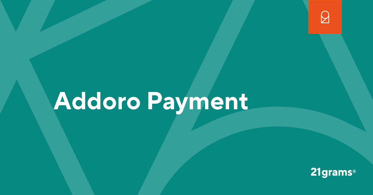 Addoro Payment - 21grams AS